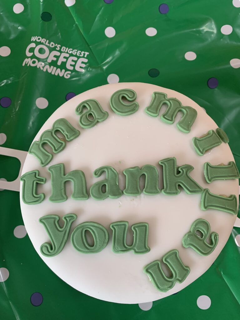 MACMILLAN COFFEE MORNING | FRIDAY 17TH SEPTEMBER 2021 – James Lloyd Trust